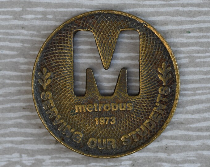 1973 METRO METROBUS serving Our Students District of Columbia ...