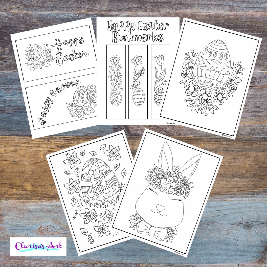 Easter Day Coloring Pages | Fun Coloring Page for Children and Adults ...