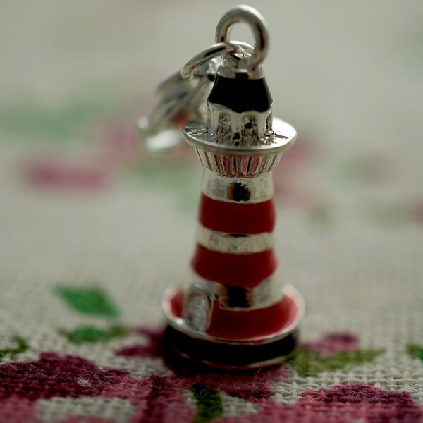Lighthouse Charm - Etsy