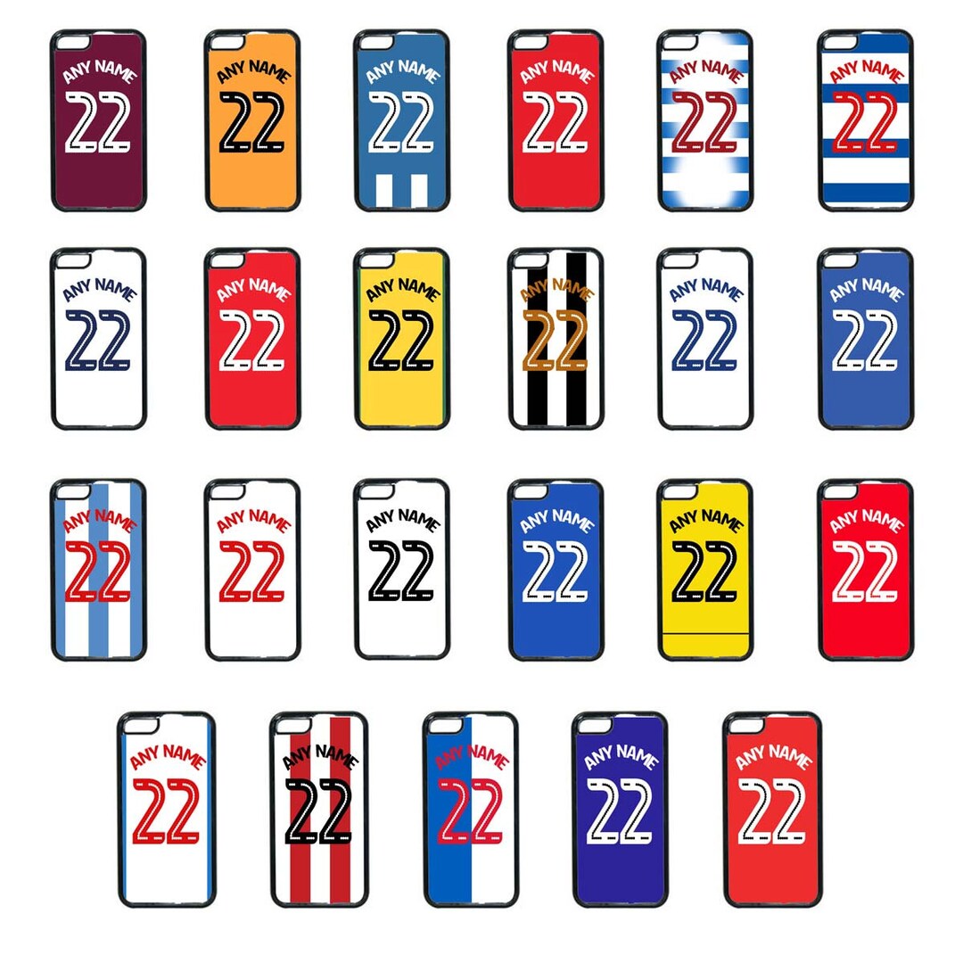 Personalised English Championship Football Team iPhone Cases 4 5 5c 5s ...
