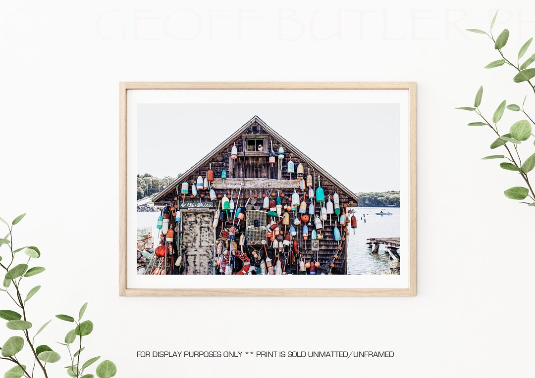 Lobster Shack, Maine Lobster Shack, Maine Photography, Maritime Print ...