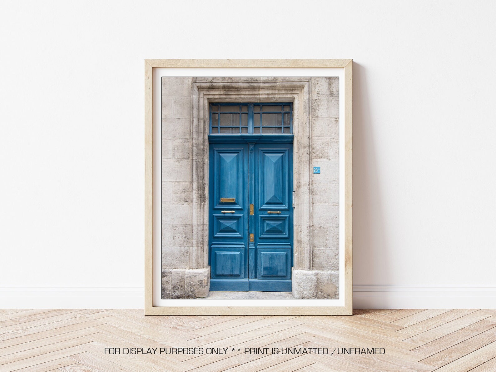 Blue Door Print - Paris Photography, Door Photography, Paris Blue Door ...