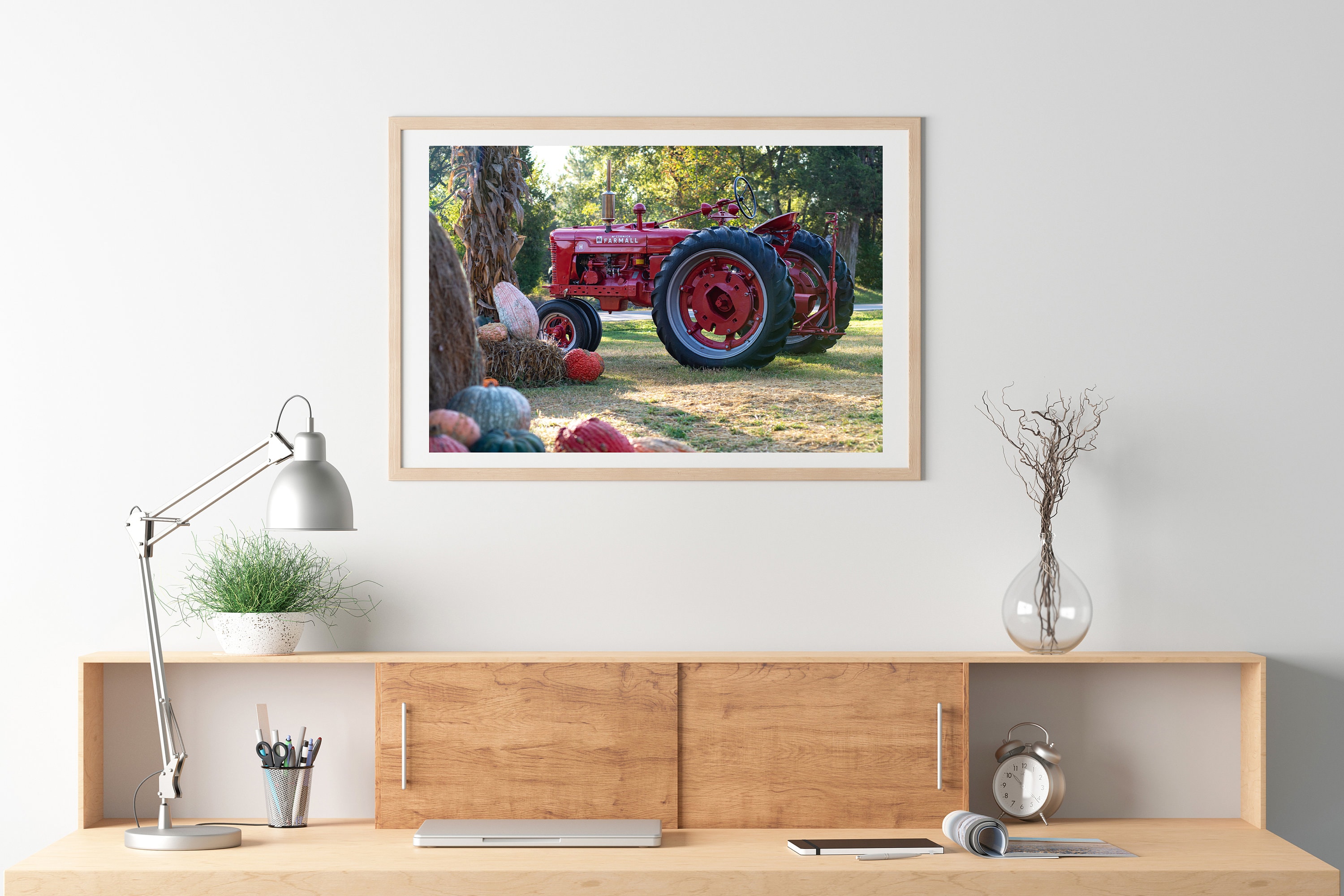 Tractor Farmall - Decoración de granja, Fotos agrícolas, Fotografía ...
