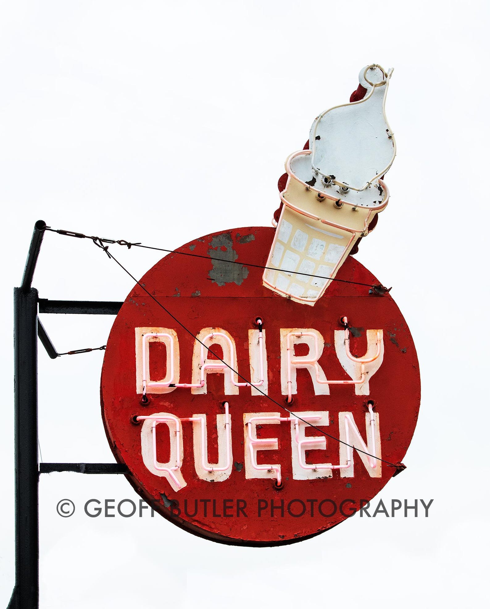 DAIRY QUEEN - Dairy Queen Ice Cream, Dairy Queen Sign, Vintage Dairy ...
