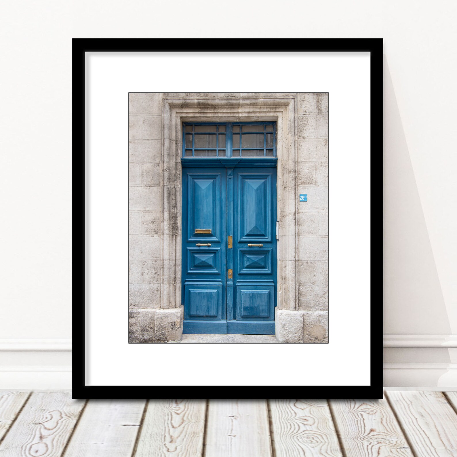 Blue Door Print - Paris Photography, Door Photography, Paris Blue Door ...