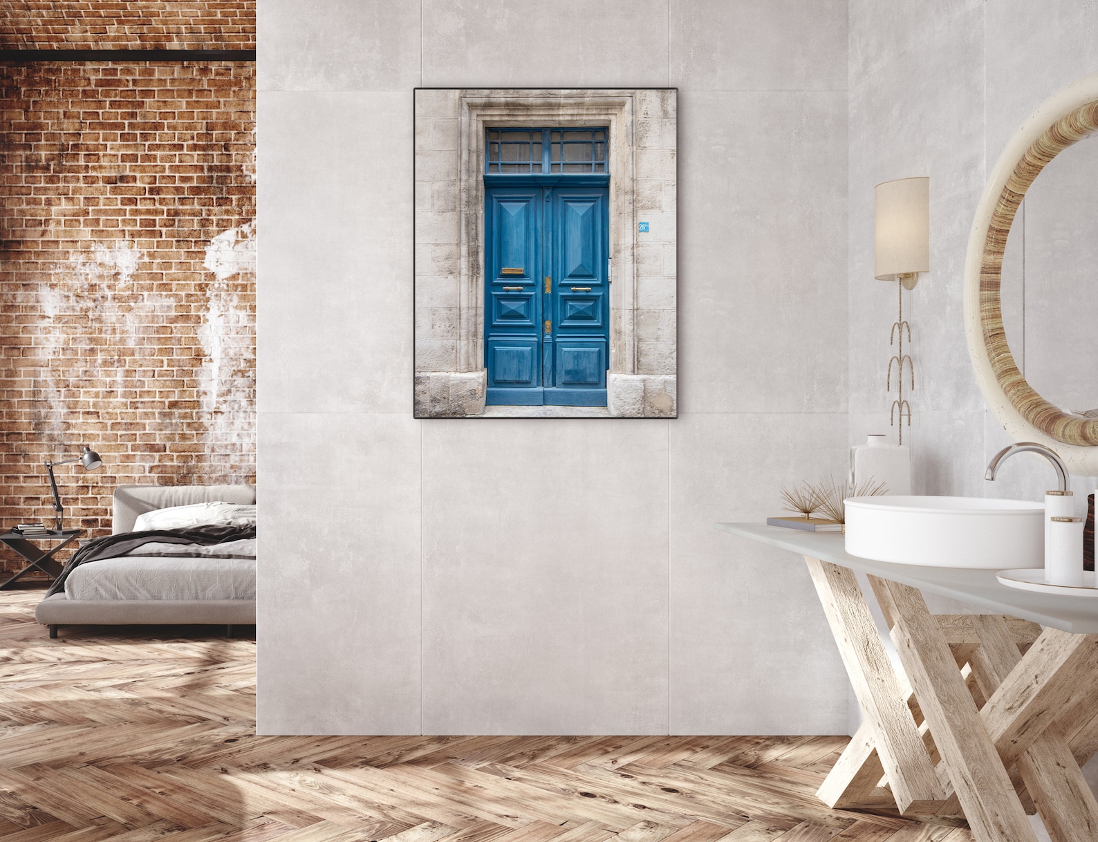 Blue Door Print - Paris Photography, Door Photography, Paris Blue Door ...