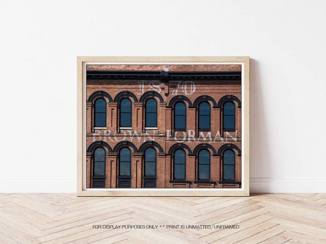 Louisville Photography - Brown-forman Building, Bourbon Print, Old ...