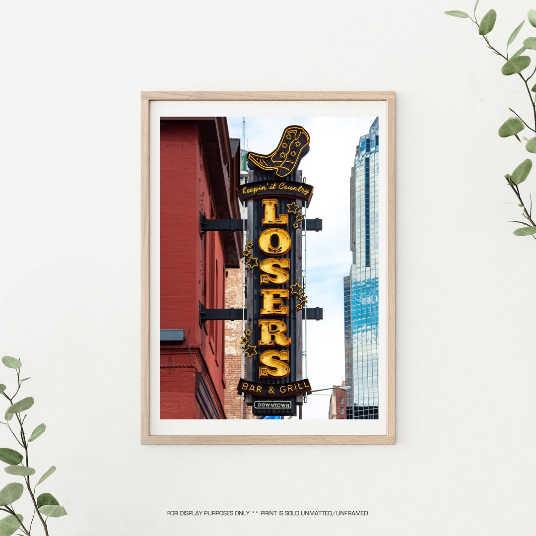 Losers Bar - Keepin' It Country, Nashville Bars, Country Music, Music ...