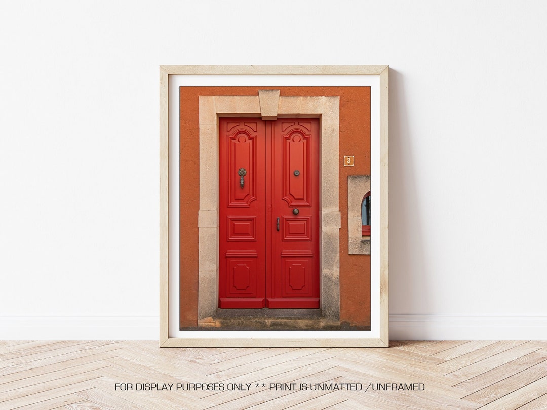 Provence Photography - Red Door Print, Provence Doors, French Country ...