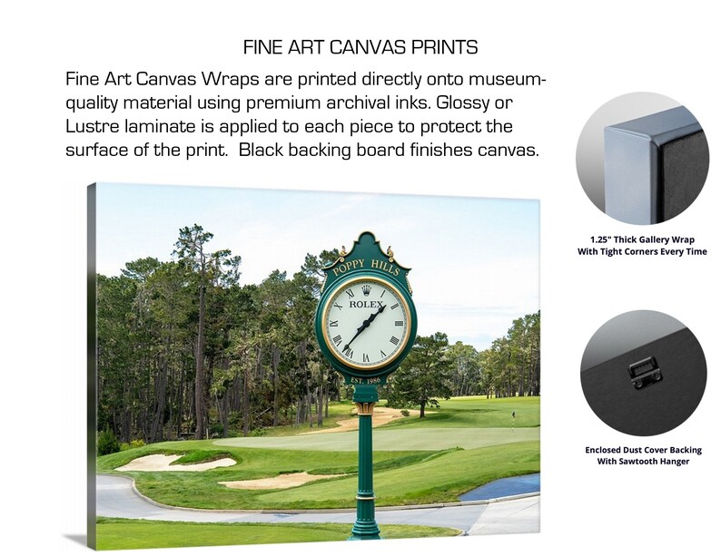 Pebble Beach Photography - Poppy Hills Golf Course, Pebble Beach Golf ...