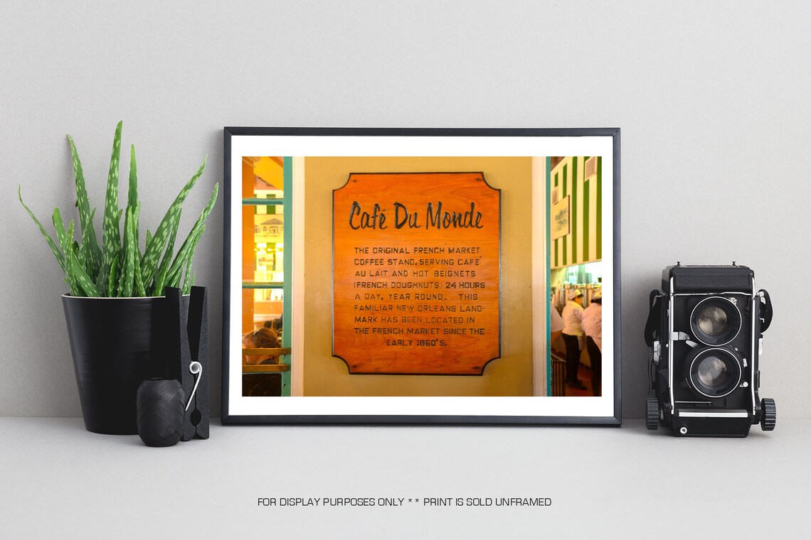 Cafe Du Monde French Quarter New Orleans Photos Beignets - Etsy