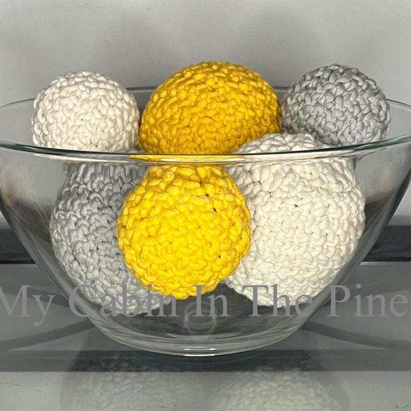 Yarn Ball Bowl Fillers - Etsy