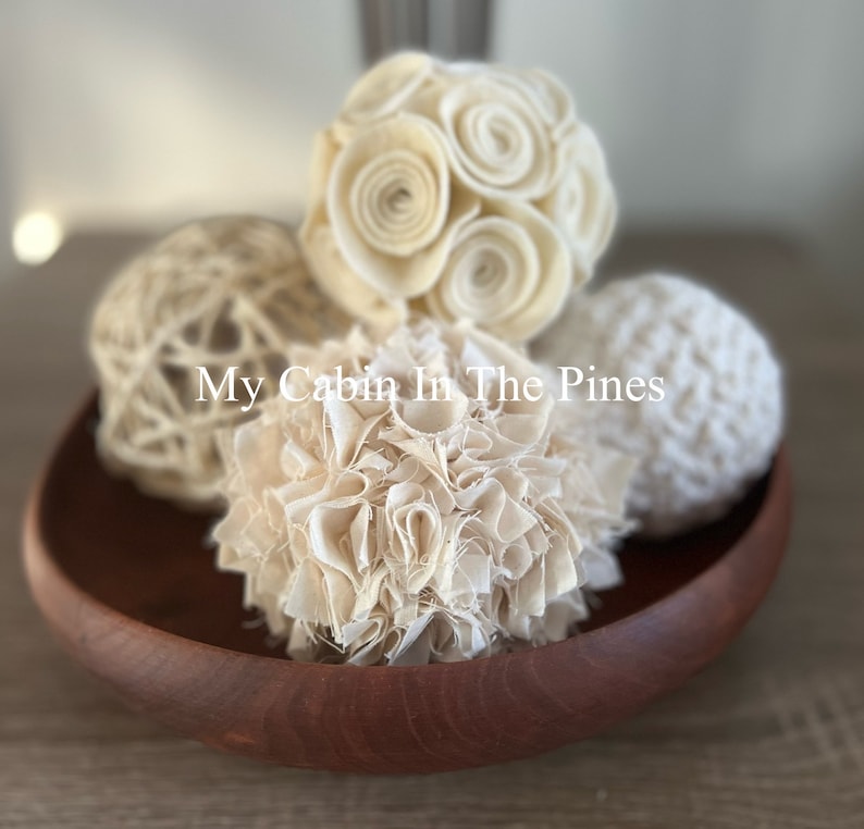 Decorative Balls/orbs/bowl Fillers, Mix and Match - Etsy