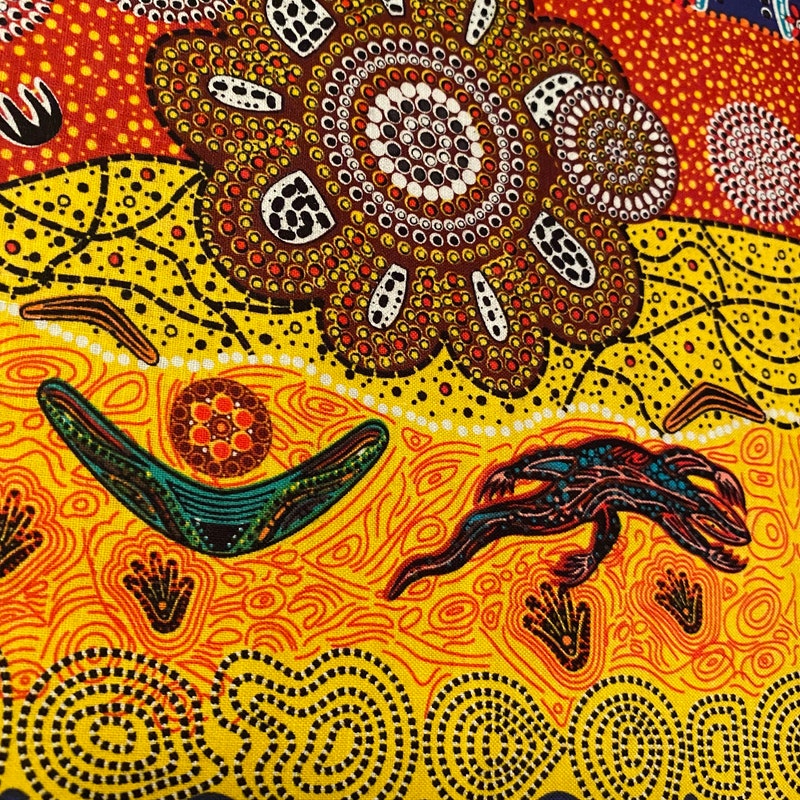 Aboriginal Fabric - Etsy Australia