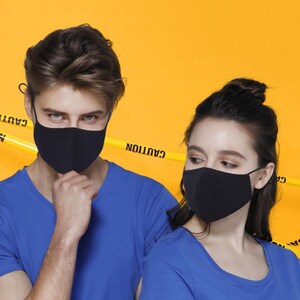 3 Layer Mask Mask With Filter Pocket Reusable Face Mask - Etsy