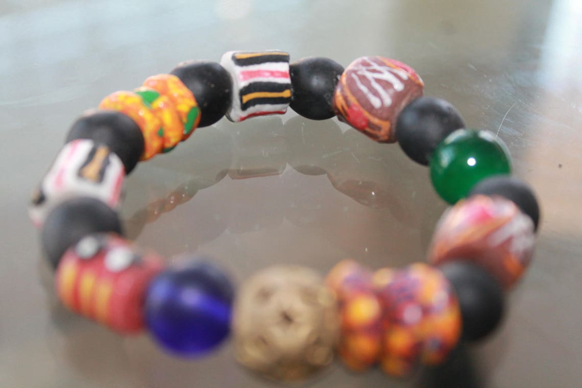 Handmade Unisex African Bracelet African Gemstone Bracelet | Etsy