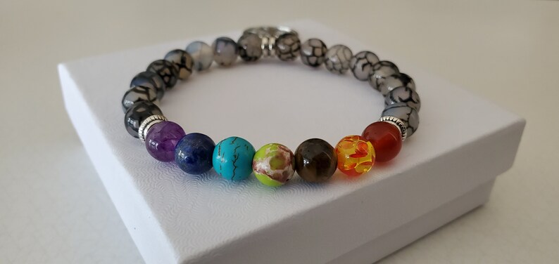 Tree of Life bracelet 7 Chakra Bracelet Seven Chakra | Etsy