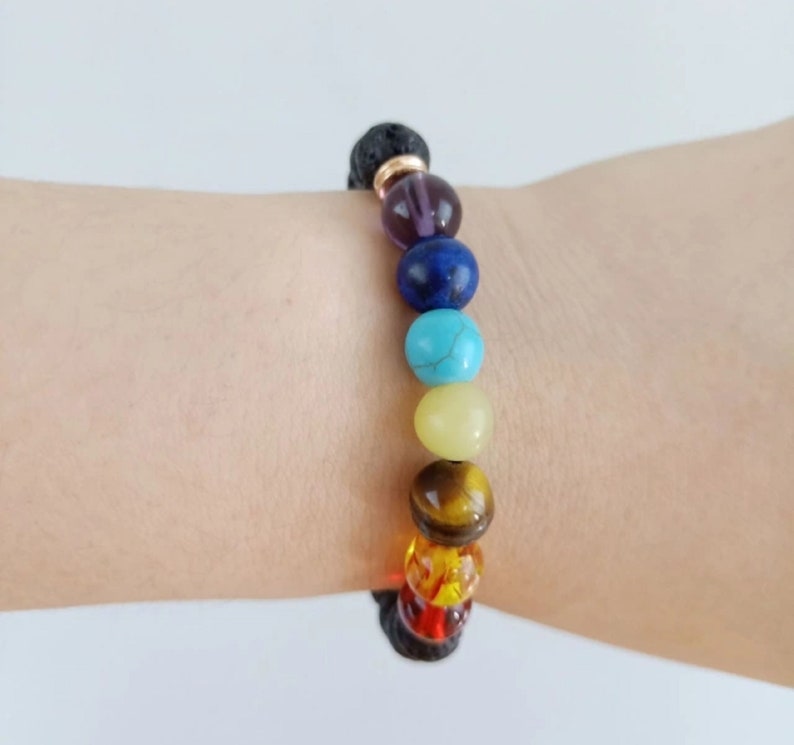 Tree of Life bracelet 7 Chakra Bracelet Seven Chakra | Etsy