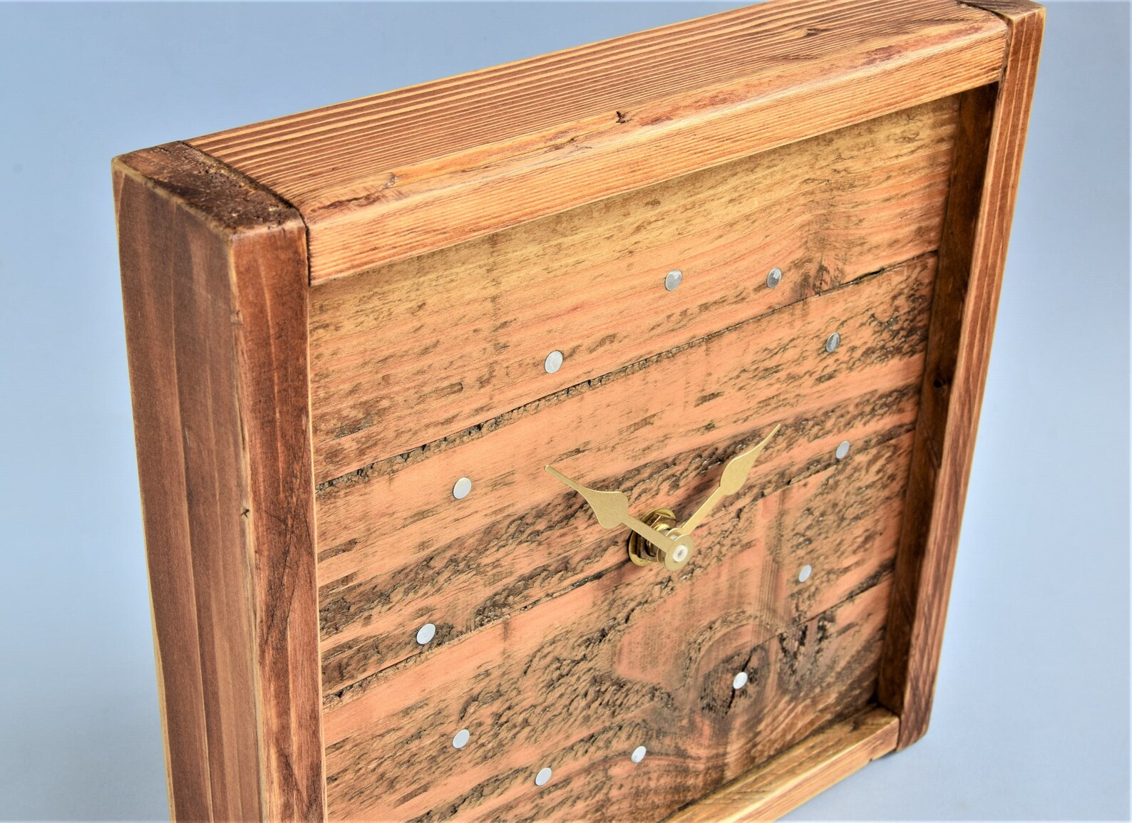 CL192 Recycled Wood Clock - Etsy