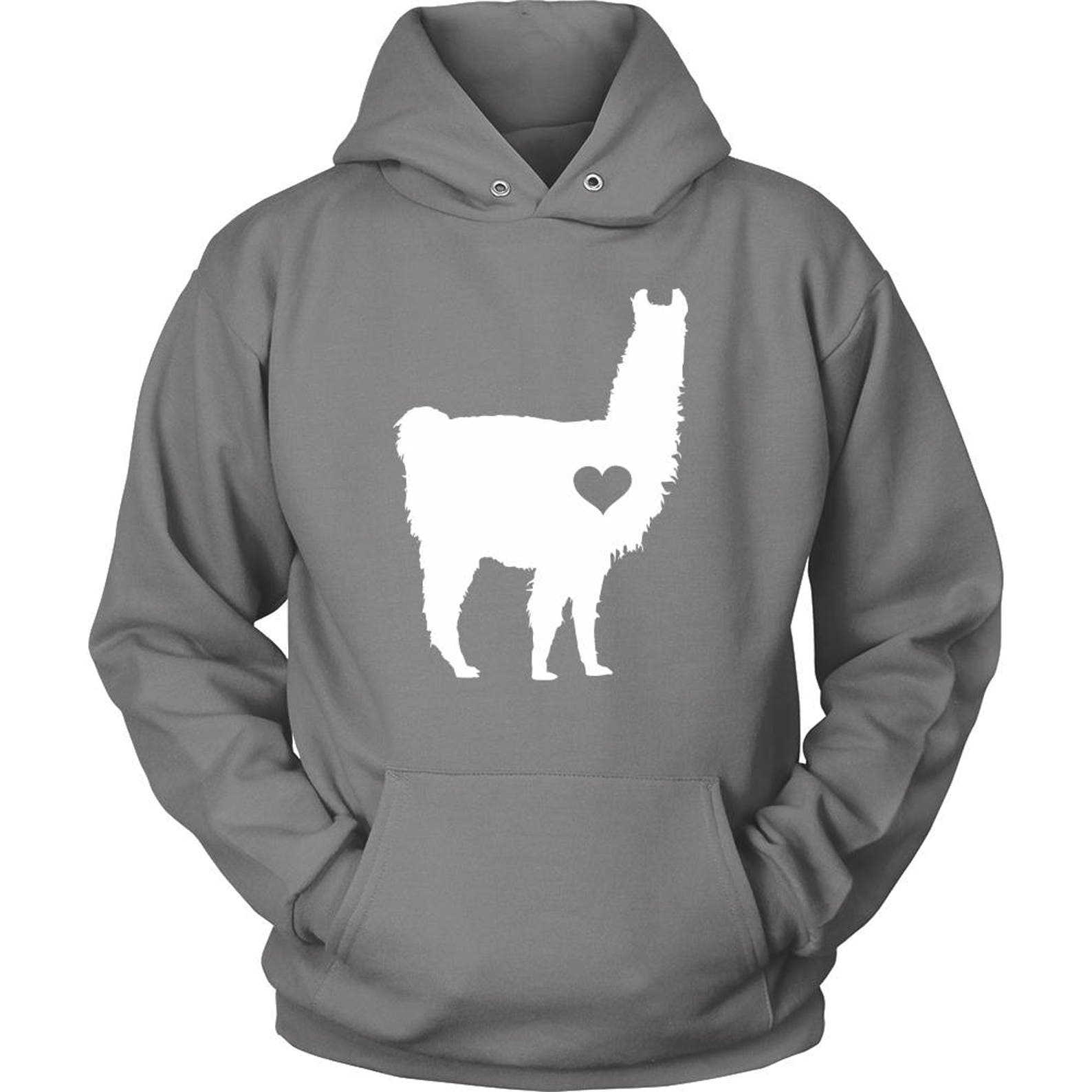 Alpaca Hoodie Alpaca Clothing Alpaca Gift Ideas Gift for | Etsy