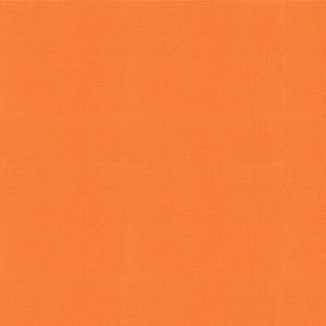 Classic Orange Cotton Fabric - Moda Bella Solids Orange - Etsy