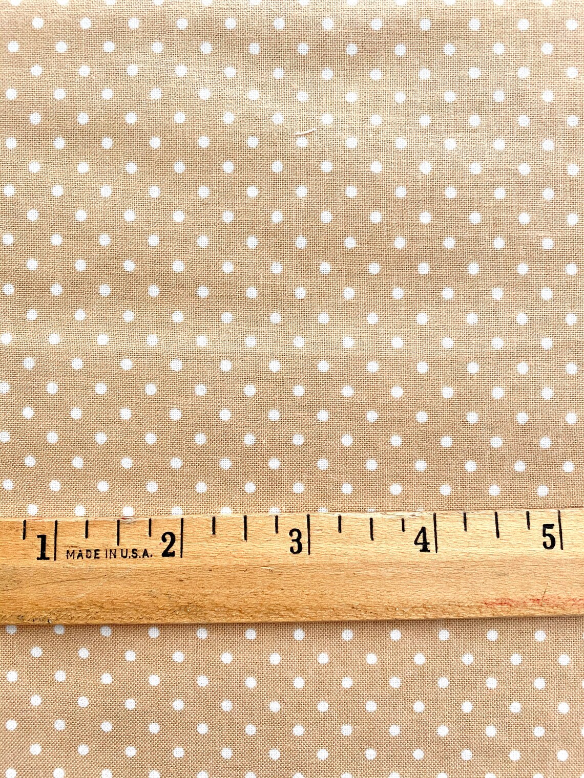 LAST 24 of Tan Pin Dot Fabric Riley Blake Swiss Dot in - Etsy