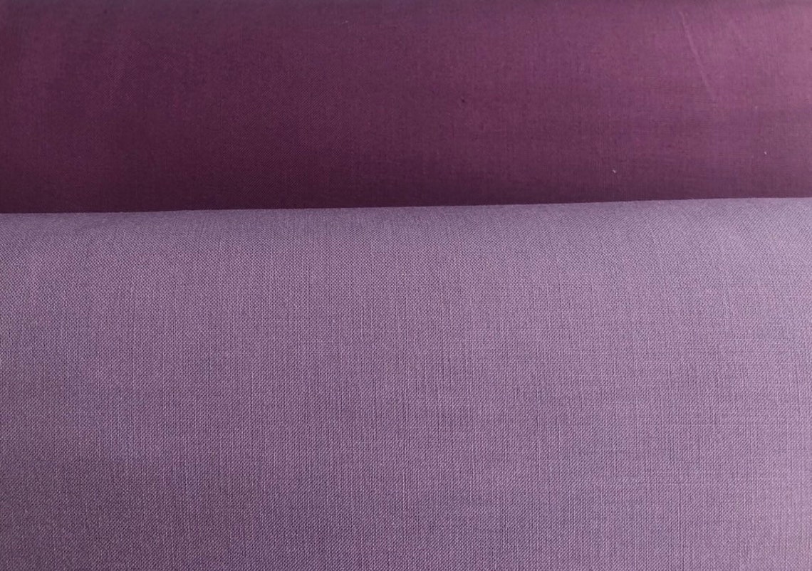 Solid Dark Purple Fabric Moda Bella Solids Eggplant Cotton - Etsy