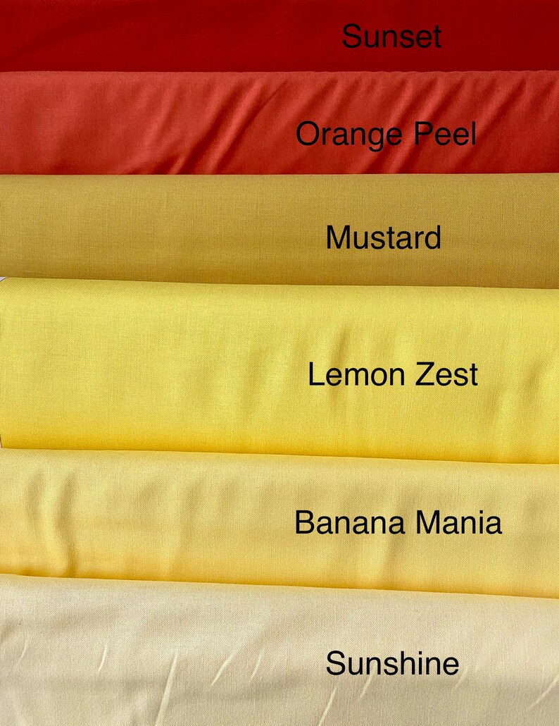 Dark Yellow Cotton Fabric Moda Bella Solids Mustard - Etsy