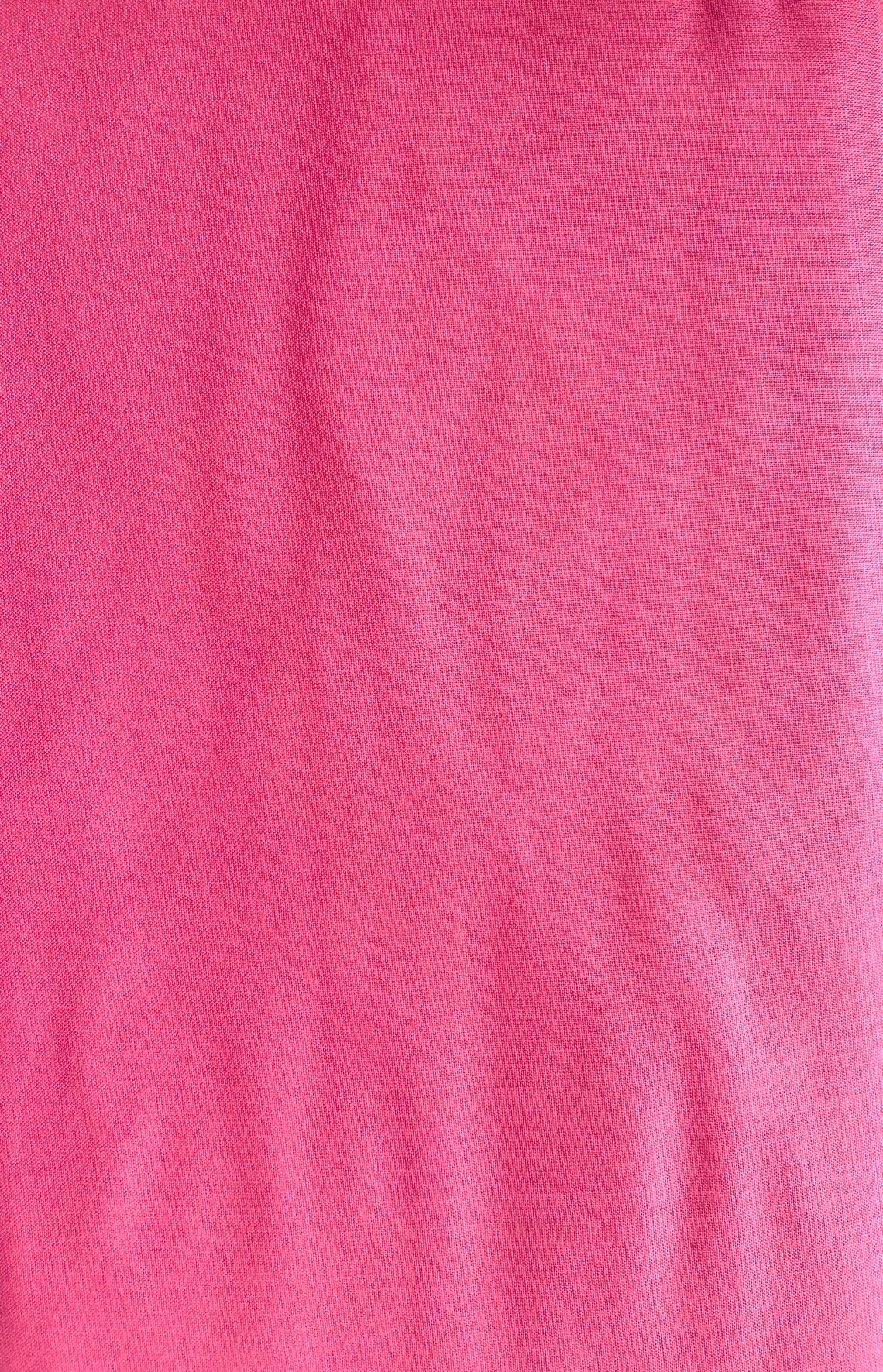 Bright Pink Cotton Fabric Riley Blake Confetti Solids | Etsy