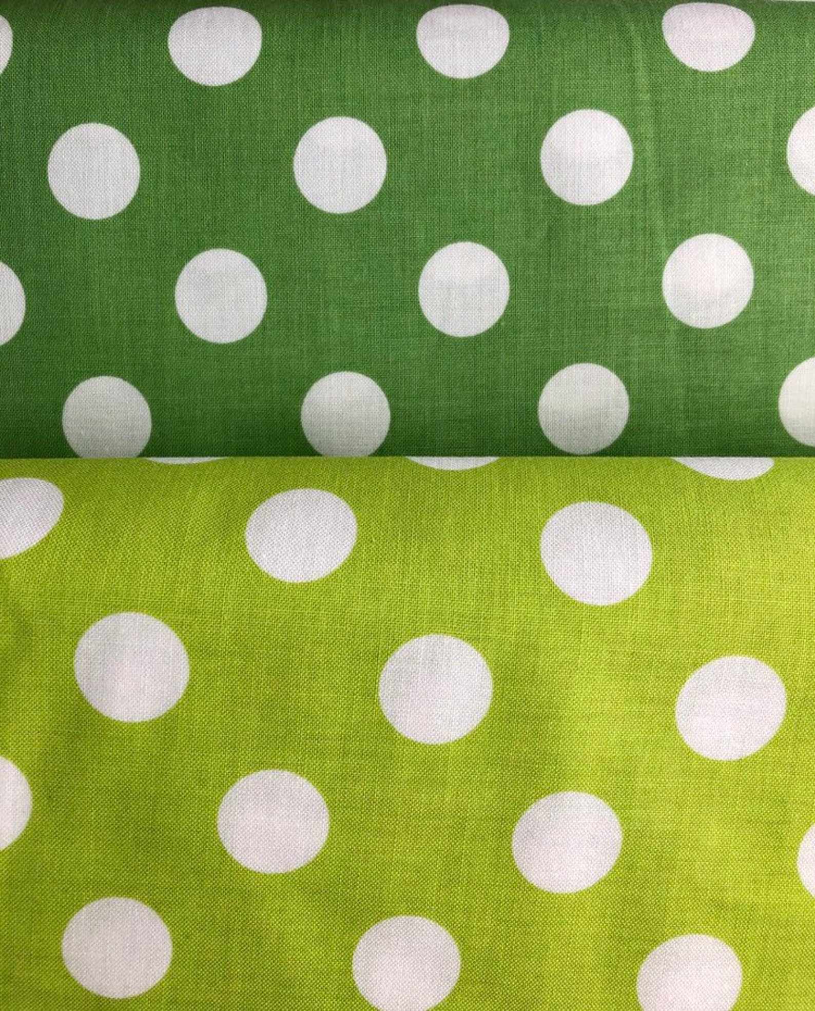 Green Polka Dot Fabric Riley Blake Medium Dot Cotton Fabric - Etsy