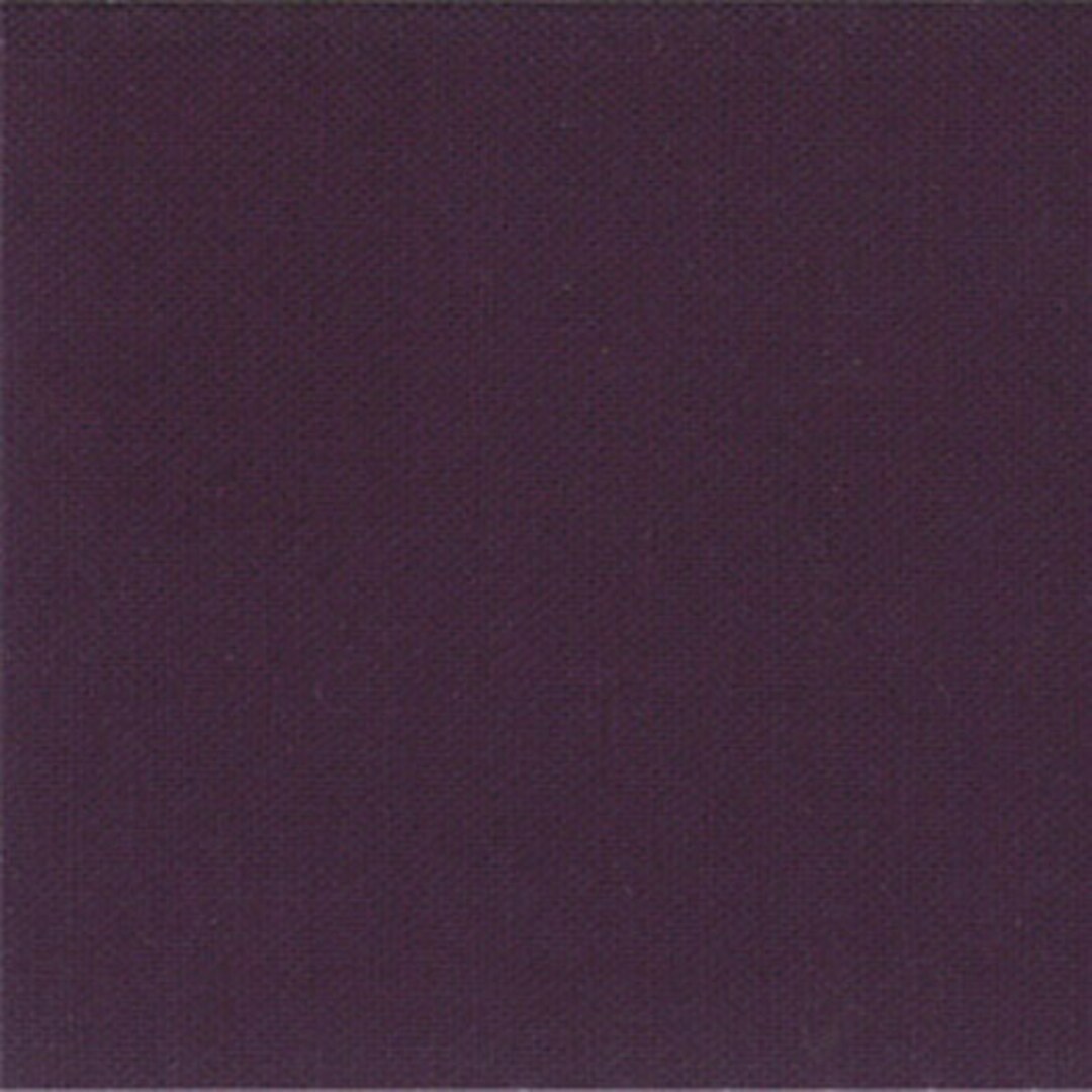 Solid Dark Purple Fabric - Moda Bella Solids Prune - Cotton Woven Solid ...