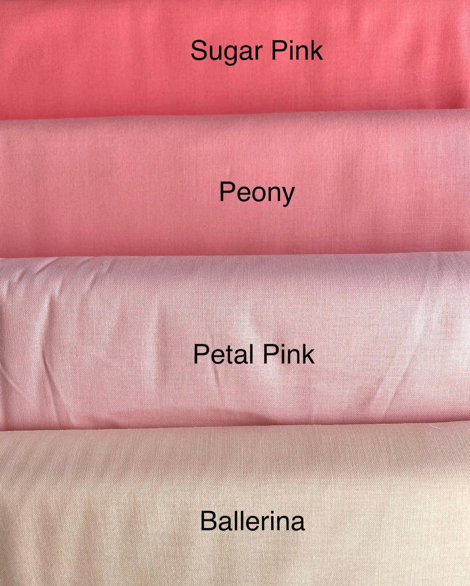 Light Pink Fabric Riley Blake Petal Pink Fabric - Etsy