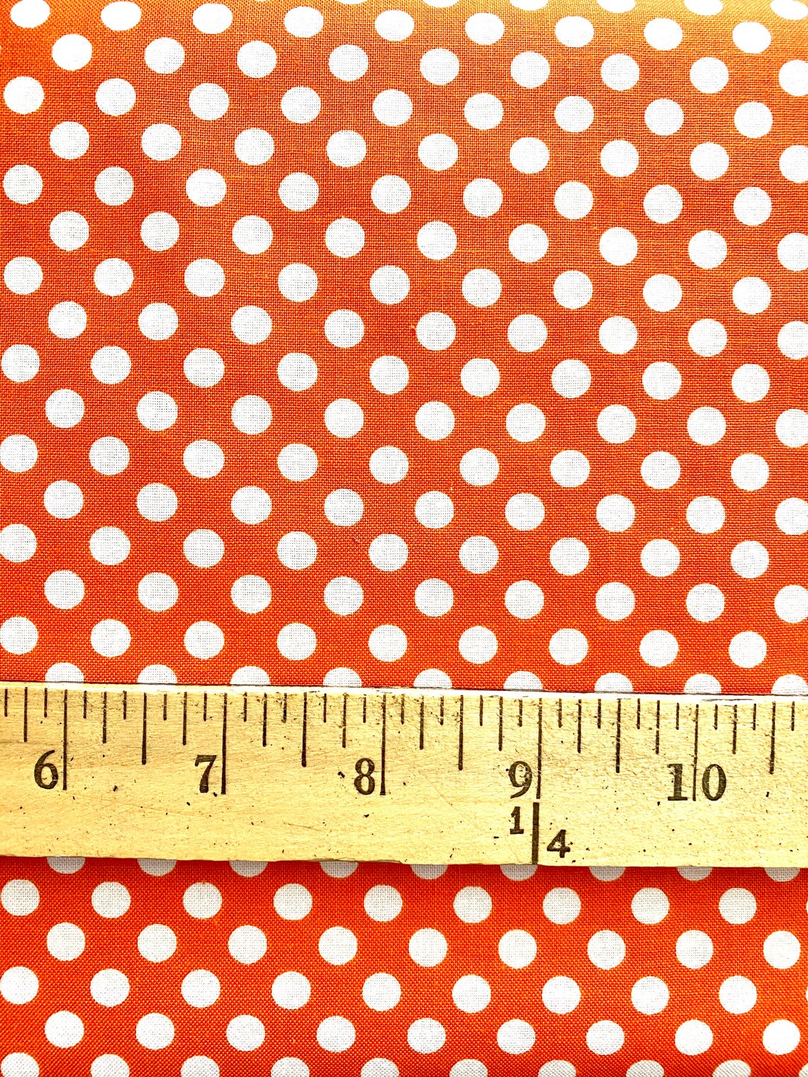 Orange Polka Dot Fabric Riley Blake Small Dot in Orange - Etsy