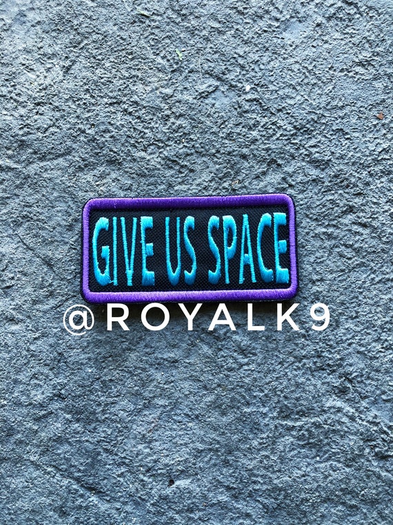 2x4 give us space patch | Etsy
