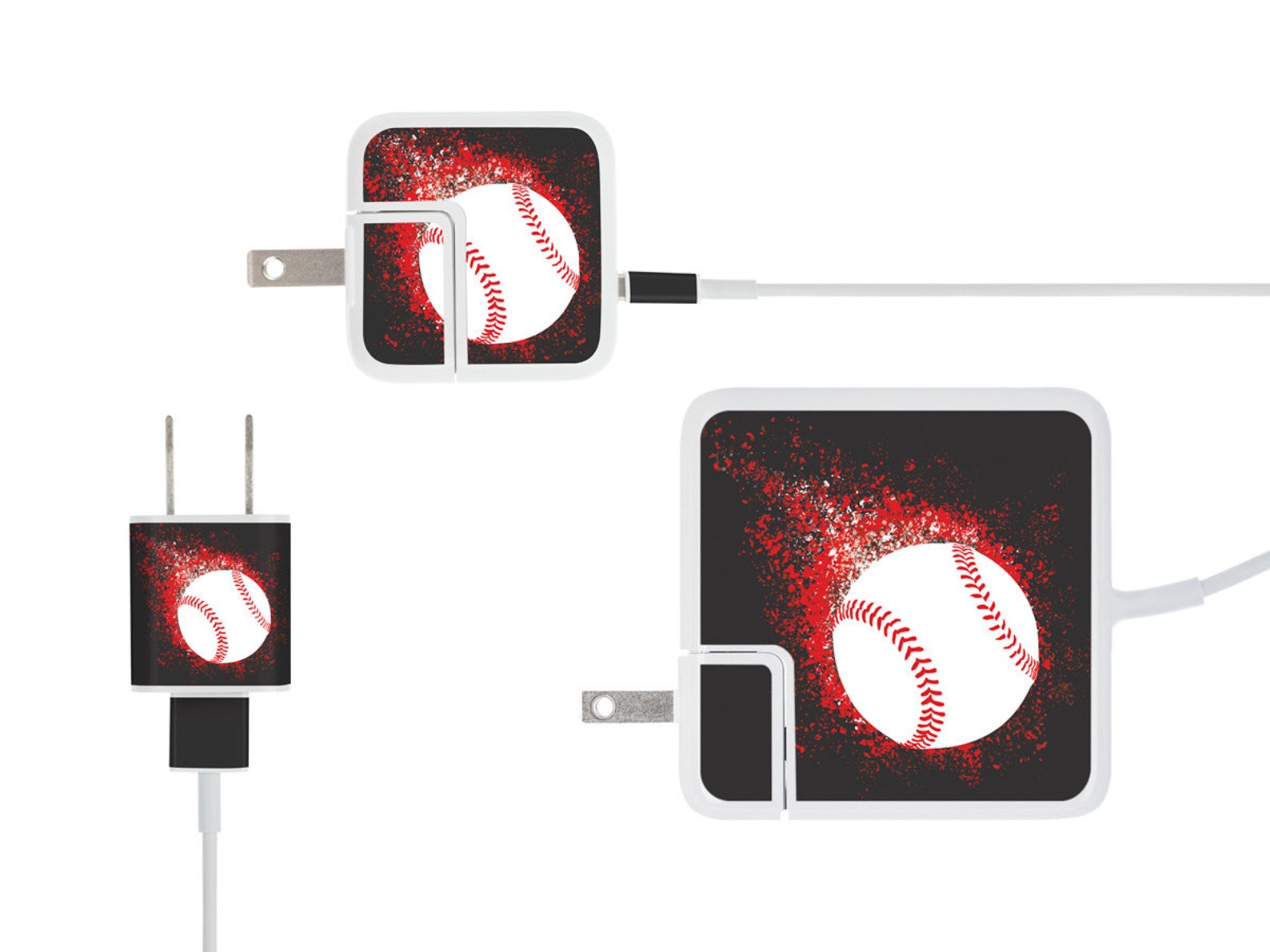 Multipack Charger Decals for Iphone, iPad & Apple Laptop Chargers ...
