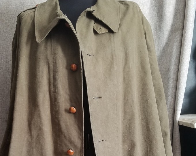 1940s 1950s French Army Dispatch Rider Motorcyclist Cavalry Coat M35 - Etsy