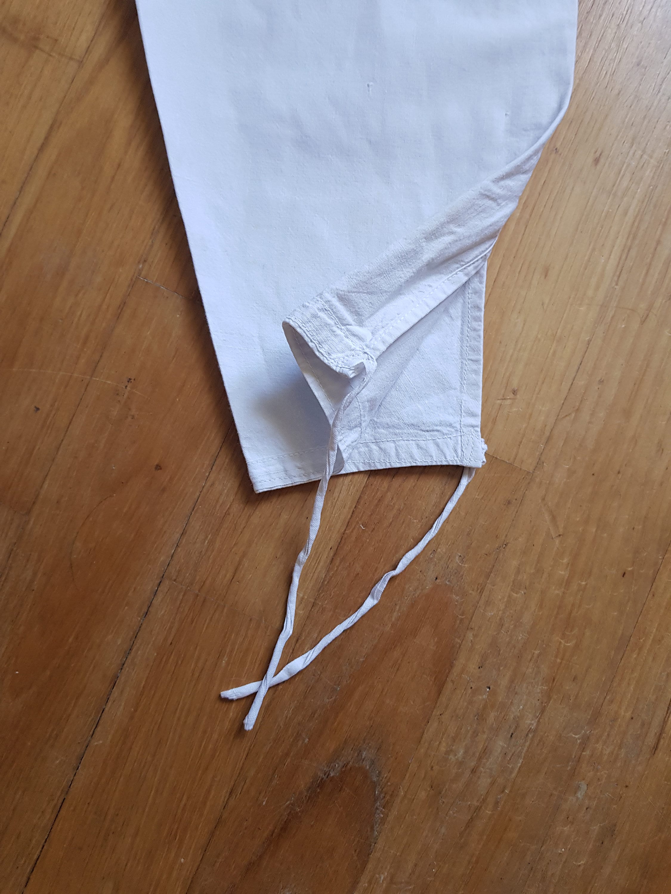 Antique French Mens Linen Drawers Underwear Breeches Full Length ...