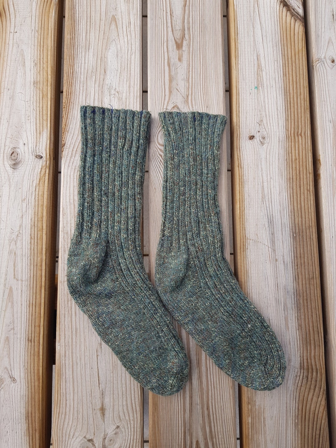 Vintage Very Thick Woollen Walking Hiking Socks - Etsy