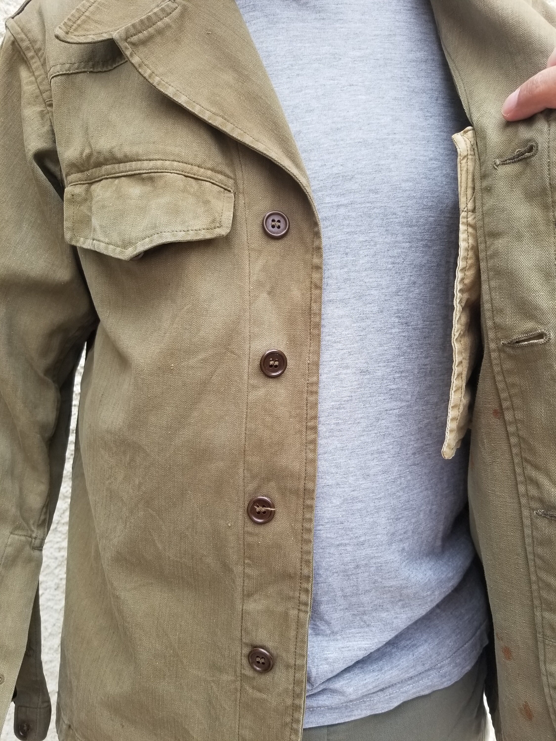 1950s French Army Fatigue Utility Shirt Jacket - Etsy 1950s French Army Fatigue Utility Shirt Jacket - Etsy