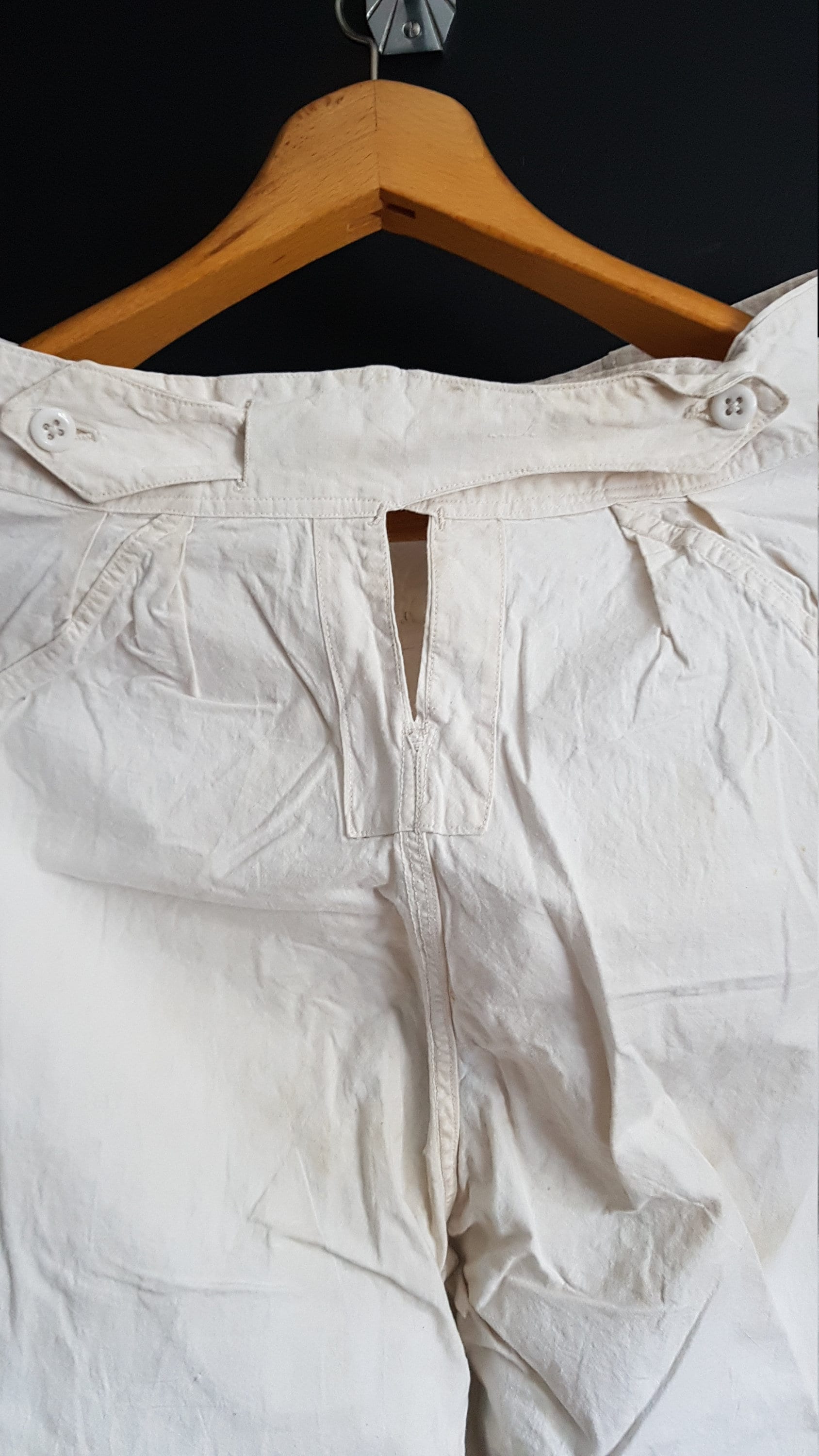 Antique Mens Linen Drawers Underwear Breeches Full Length Underwear - Etsy