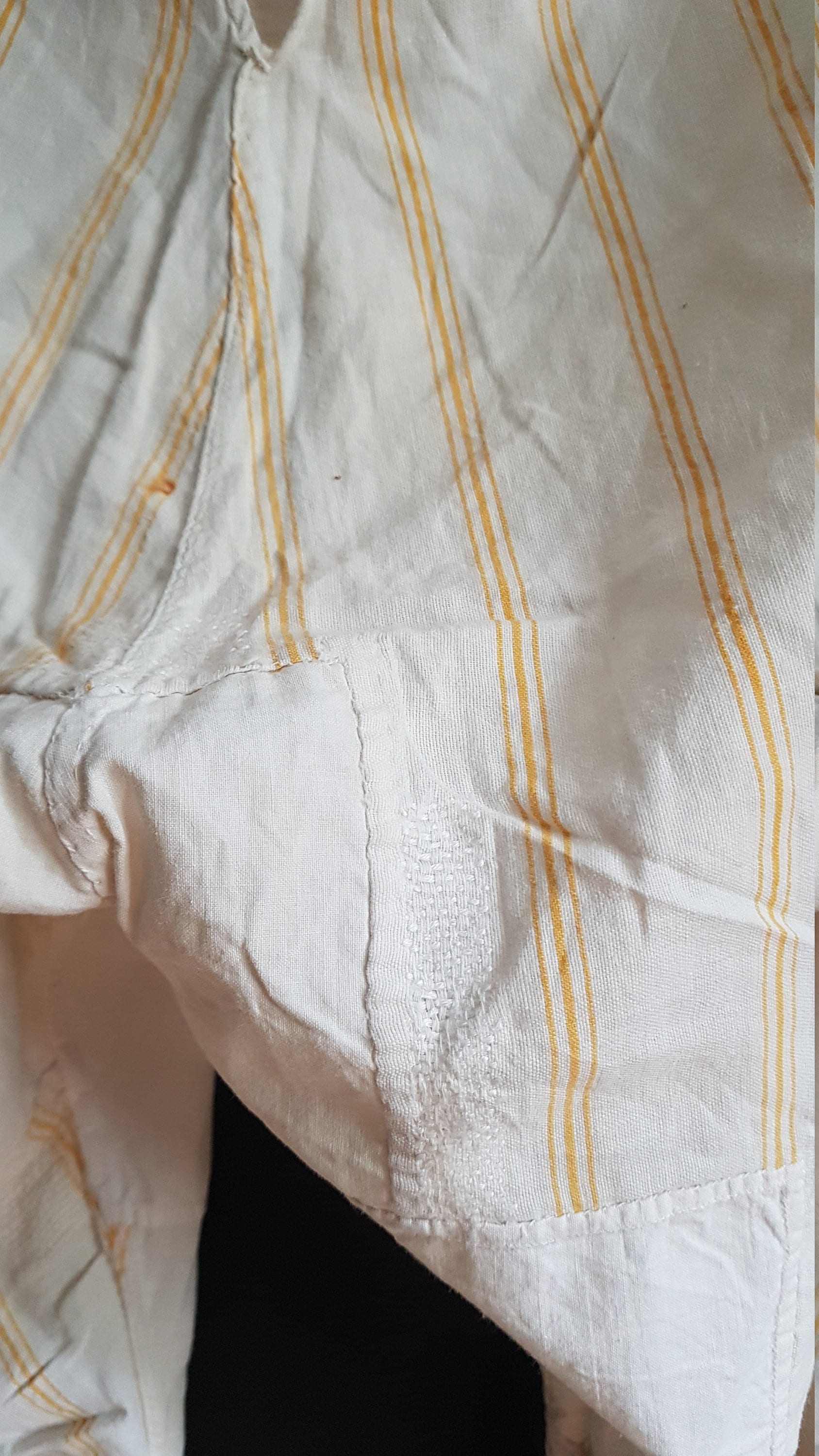 Antique Mens Linen Drawers Underwear Breeches Full Length Underwear ...