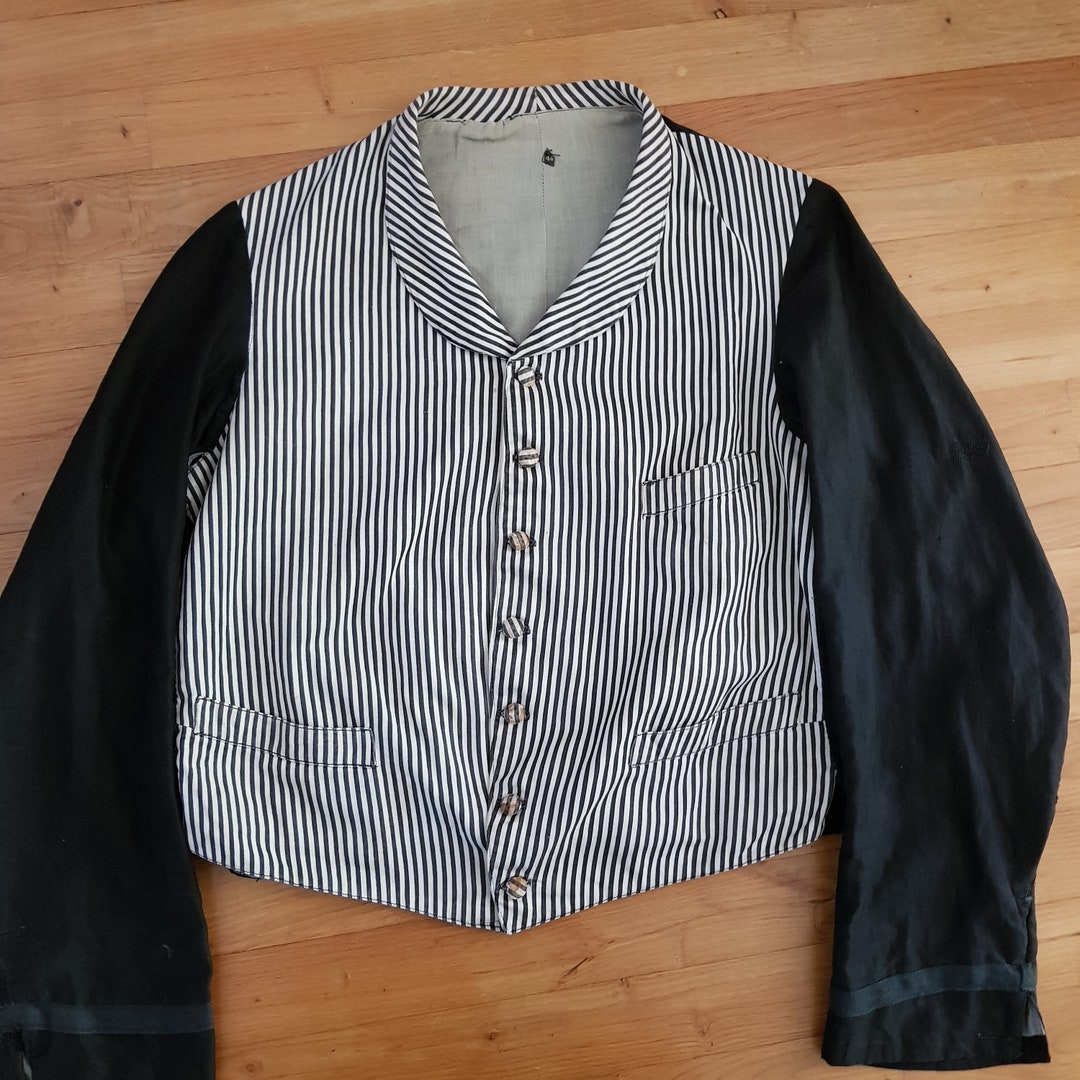 Vintage French Bellhop Servant Valet Jacket Tunic - Etsy
