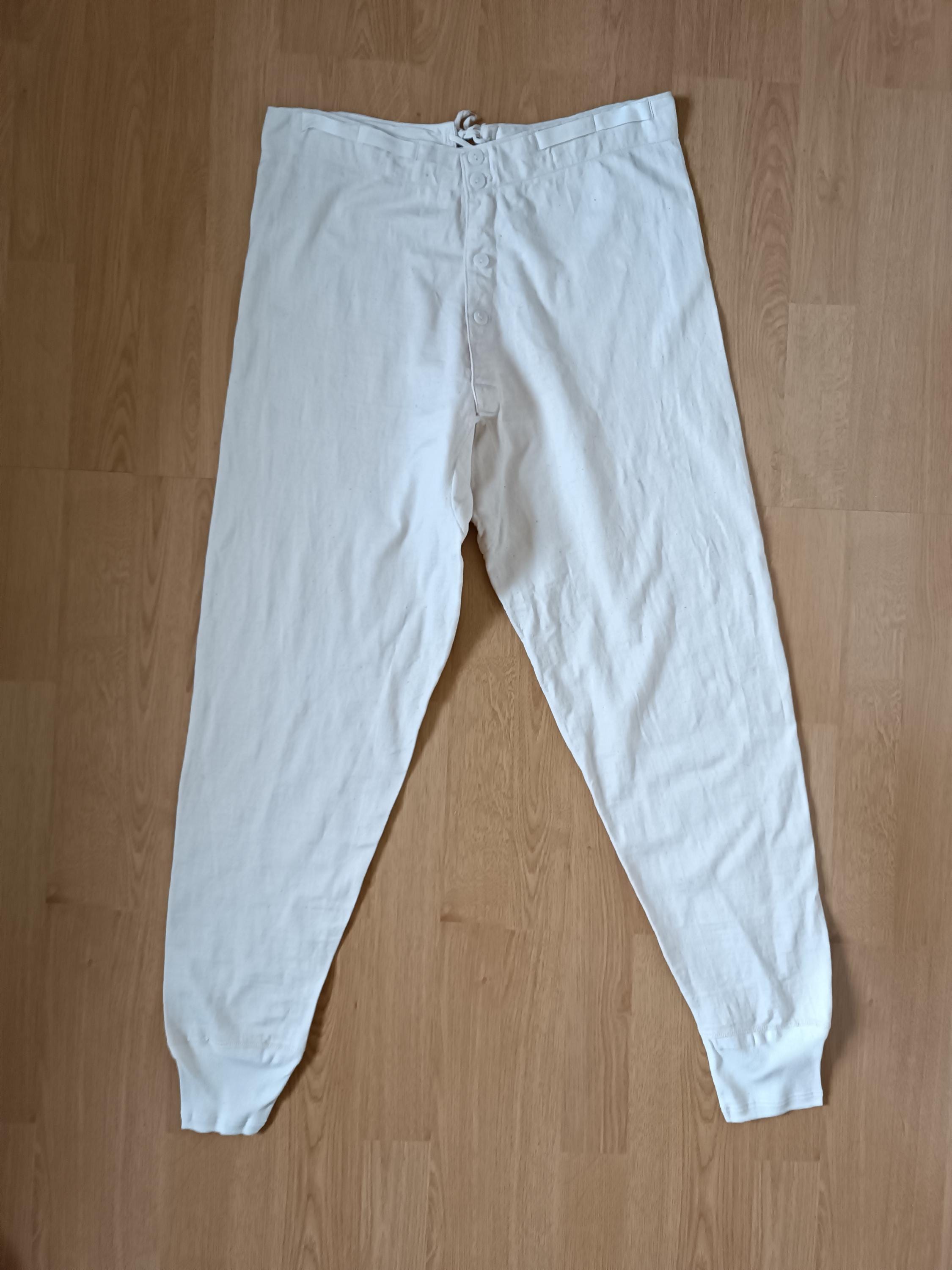 Antique French Mens Cotton Drawers Underwear Breeches Full Length ...