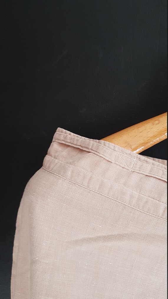 Antique 1940s mens linen drawers underwear breeches f… - Gem