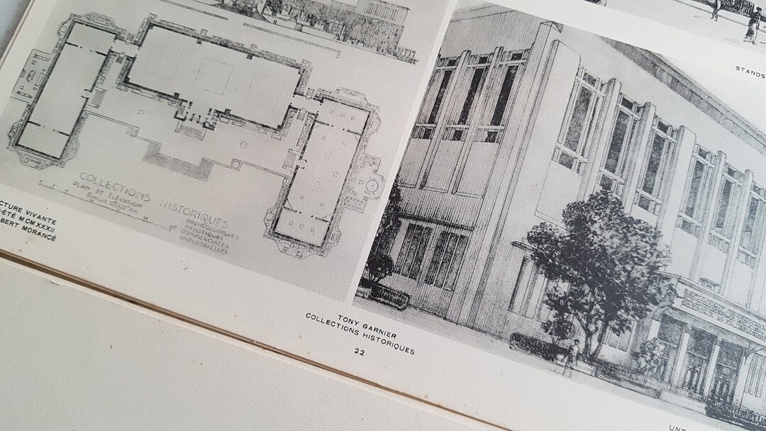 Tony Garnier L'architecture Vivante 1st Edition 1932 Modernist Unbound ...