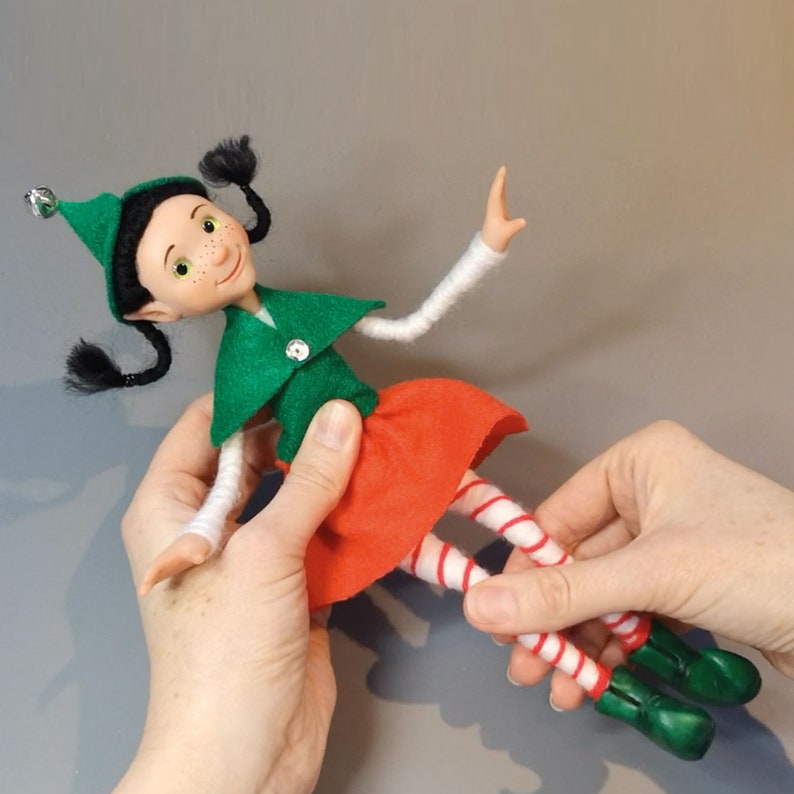 Christmas Elf Girl Template - Digital Download - Etsy