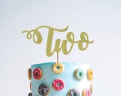 2nd Birthday Cake Topper Two Cake Topper Birthday Cake | Etsy