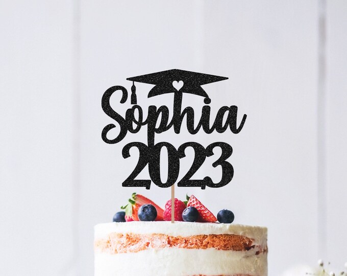 Custom Graduation Cake Topper, Graduation Cake Topper 2023, Graduation ...