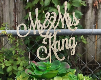 Letters Wedding Cake Topper Monogram cake topper initials | Etsy