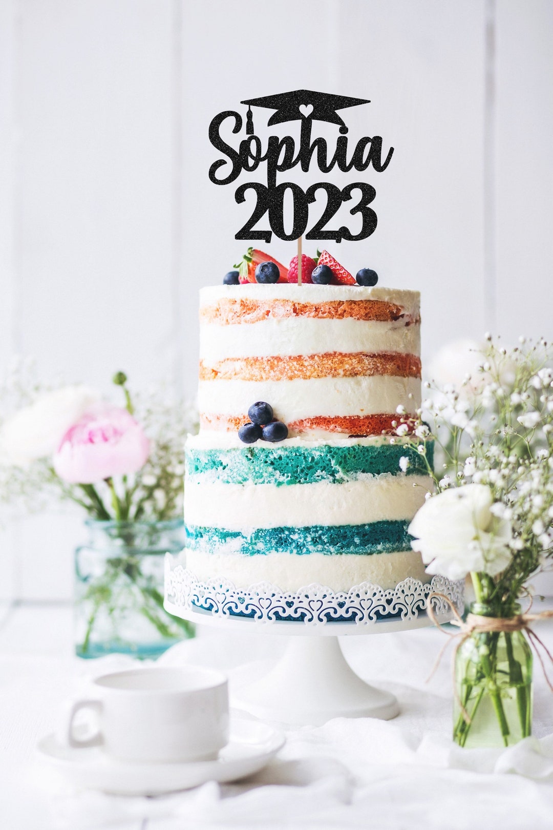 Custom Graduation Cake Topper, Graduation Cake Topper 2023, Graduation ...